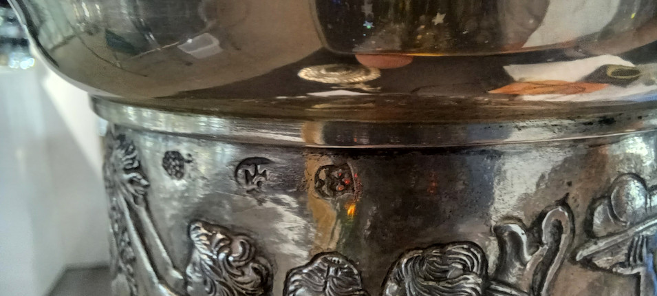 Bonhams : A German silver standing cup and cover Hanau, circa 1890 ...