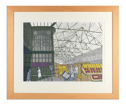 Bonhams : Edward Bawden R.A. (British, 1903-1989) Covent Garden Foreign ...