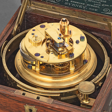 Bonhams : An extremely rare and fine mid-19th century brass-bound ...