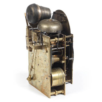 Bonhams : A mid-18th century quarter chiming automata table clock by ...