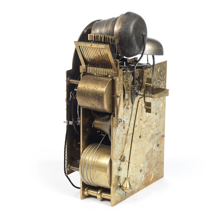 Bonhams : A mid-18th century quarter chiming automata table clock by ...