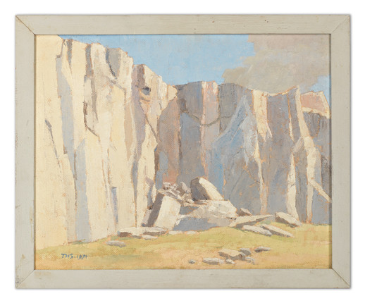 Bonhams : Theodore Howard Somervell (British, 1890-1975) The Rock Face