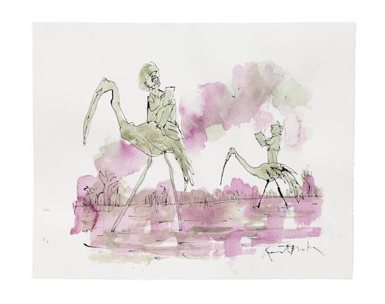 Bonhams : Sir Quentin Blake (British, born 1932) Artists and Giant ...