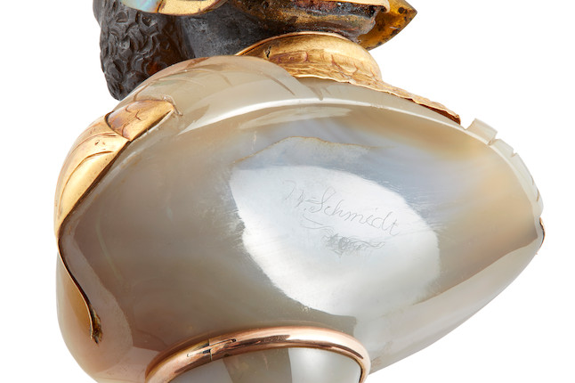 Bonhams : WILHELM SCHMIDT AN EXCEPTIONAL BOULDER OPAL, GEM-SET AND ...
