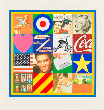 Bonhams : Sir Peter Blake R.A. (British, born 1932) Some of the Sources ...