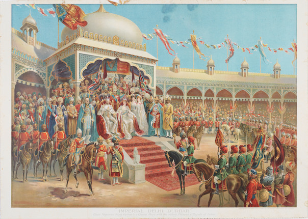 Bonhams : DELHI DURBAR - POSTERS The Imperial Durbar. The State Entry ...