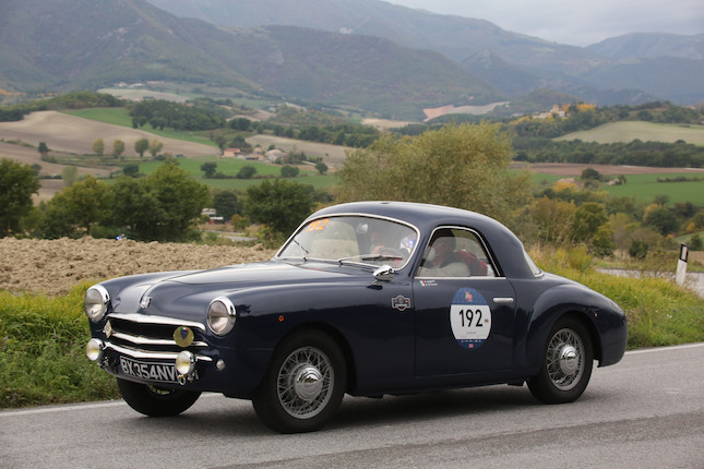 Bonhams : 1952 Simca 9 Sport Coupé Chassis no. 048315 Engine no. 214006