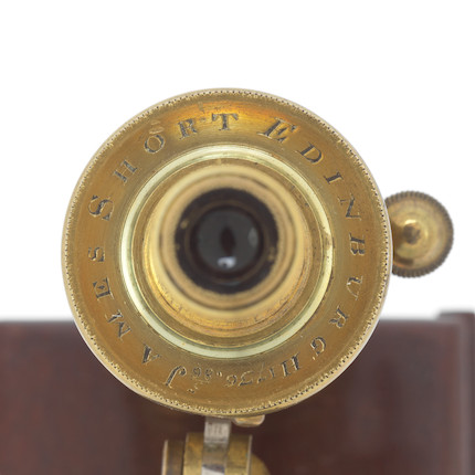 Bonhams : A Rare Portable James Short 1-inch Reflecting Telescope on ...