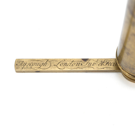 Bonhams : A Rare James Ayscough Book-Form Simple/Compound Microscope ...