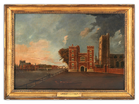 Bonhams : Daniel Turner (active England, 1782-1801) View of Lambeth ...