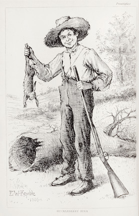 Bonhams : CLEMENS (SAMUEL L.) 'Mark Twain' The Adventures of ...