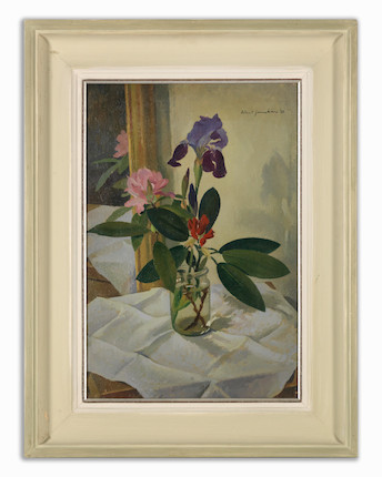 Bonhams : Robert Duckworth Greenham (British, 1906-1975) Iris ...