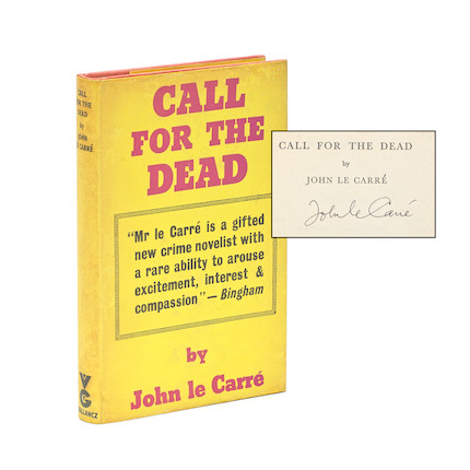 Bonhams : LE CARRÉ (JOHN) Call for the Dead, FIRST EDITION OF THE ...