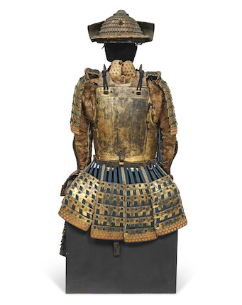 Bonhams : A GOLD-LACQUERED SENDAI DO TOSEI GUSOKU ARMOUR Edo period ...