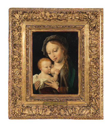 Bonhams : Workshop of Joos van Cleve (Cleve circa 1485-circa 1540 Antwerp) The Madonna and Child