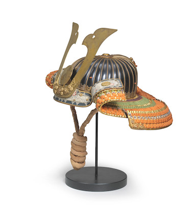 Bonhams : AN AKODA-NARI KABUTO (HELMET) Muromachi period (1333-1573 ...