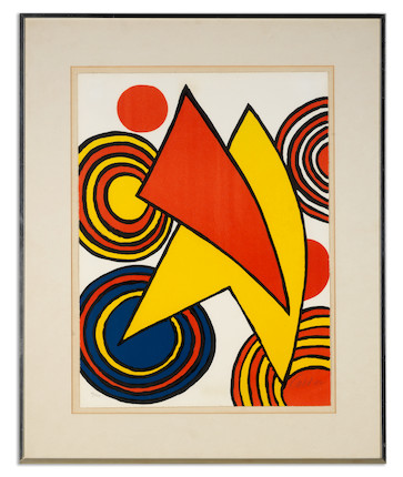 Bonhams : Alexander Calder (American, 1898-1976) Triangles and Spirals ...