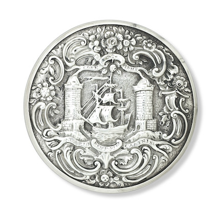 Bonhams : A GEORGE III IRISH PROVINCIAL FREEDOM BOX FOR THE CITY OF ...