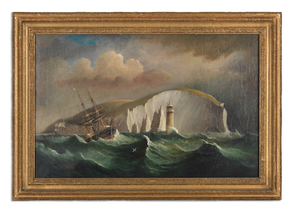 Bonhams : Arthur Wellington Fowles (British, 1815-1883) The lighthouse ...