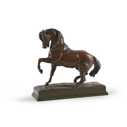 Bonhams Cornette de Saint Cyr : ANTOINE-LOUIS BARYE (1796-1875) Cheval ...