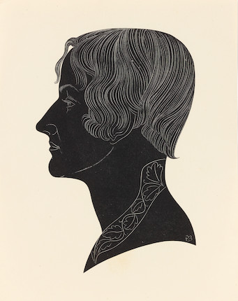 Bonhams : Eric Gill (British, 1882-1940) A Collection Seven wood ...