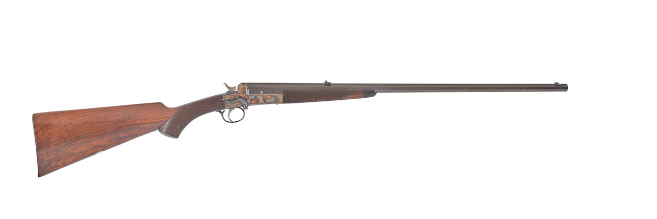 Bonhams : A .300 side-lever hammer rook-rifle by G. P. Graham, no ...