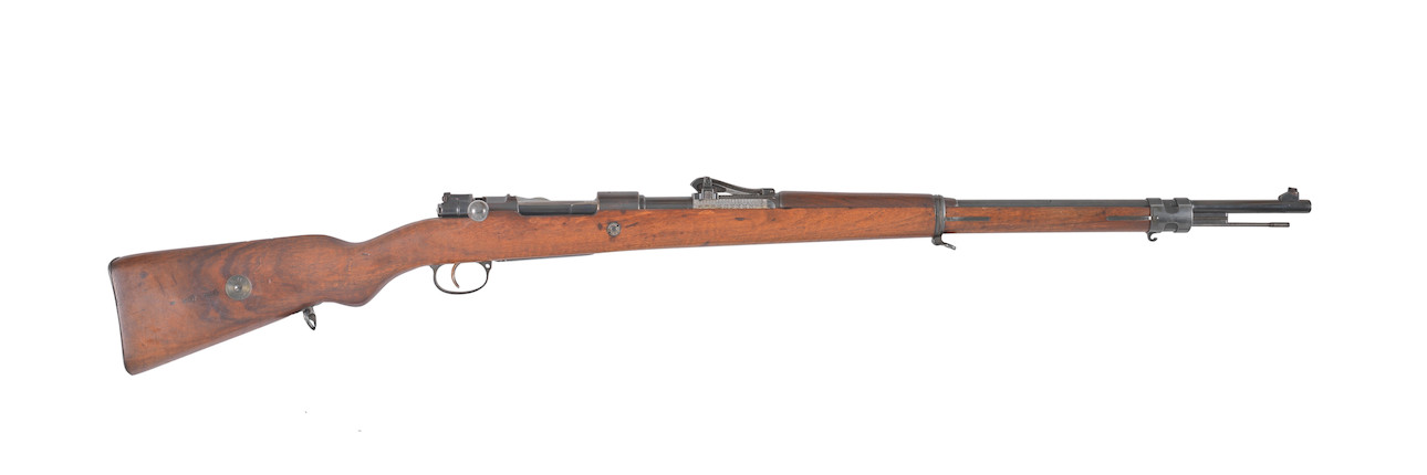 Bonhams : A 8mm (Mauser) 'G98' bolt-magazine rifle by Amberg, no. 8915c