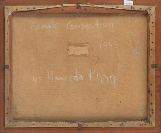 Bonhams : Zubeida Agha (Pakistani, 1922-1997) Female Composition