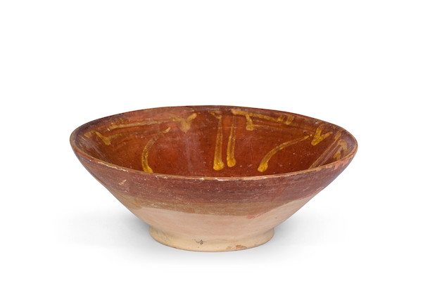 Bonhams : A Samanid slip-painted pottery bowl Nishapur or Samarkand ...