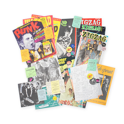Bonhams : Punk A Group Of Fanzines, Autographed, and Printed ...