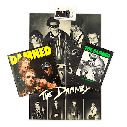 Bonhams : The Damned Damned Damned Damned Vinyl Debut Album And Related ...