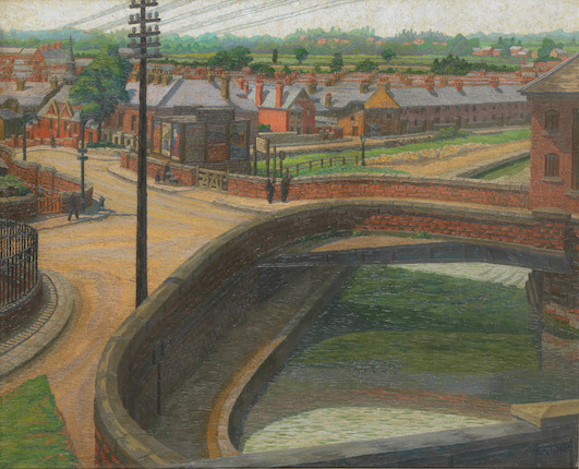 Bonhams : Charles Ginner A.R.A. (British, 1878-1952) Cambrian View ...