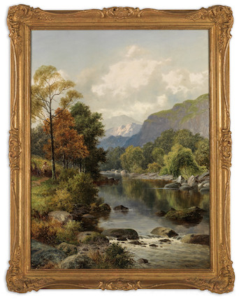 Bonhams : William Henry Mander (British, 1850-1922) On the Mawddach; On ...