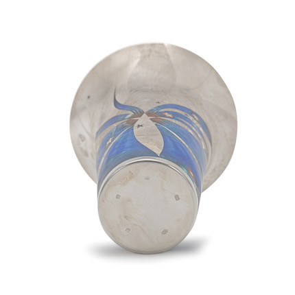 Bonhams : Jane Short A rare silver and enamelled 'Galaxy' vase London 2008
