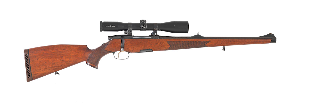 Bonhams : A .308 (Win.) 'Luxus' bolt-magazine stutzen-rifle by Steyr Mannlicher, no. 203580