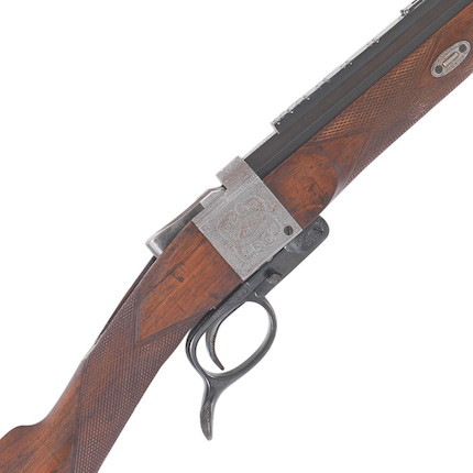 Bonhams : A .500/450 (No.2 Musket) falling-block rifle by Westley ...