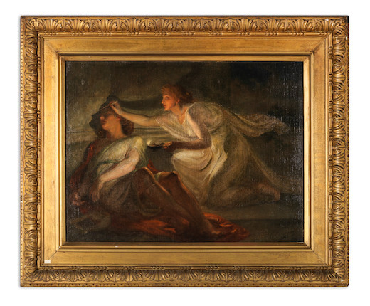 Bonhams : Frederic James Shields (British, 1833-1911) The invention of Art