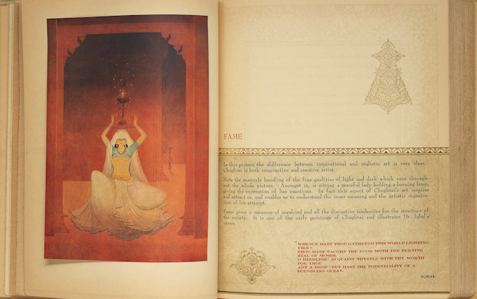 Bonhams : Abdur Rahman Chughtai (Pakistani, 1897-1975) Poet of the East ...