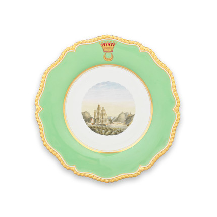 Bonhams : A Flight, Barr and Barr Worcester plate from the Imaum of ...