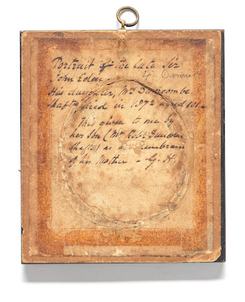 Bonhams : Circle of Edward Miles (British, 1752-1828) A portrait ...