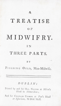 Bonhams : OULD (FIELDING) A Treatise on Midwifery, FIRST EDITION ...