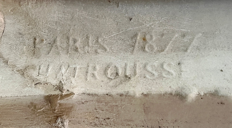 Bonhams : Emile-Francois Chatrousse (French, 1829-1896) A carved white ...