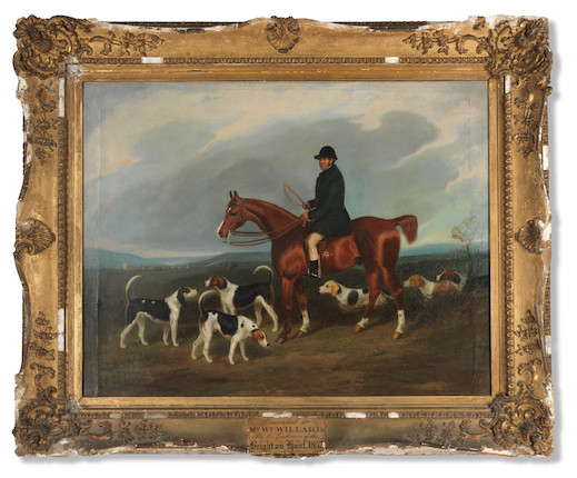 Bonhams : Charles Bilger Spalding (British, 1810-1871) Portrait of a ...