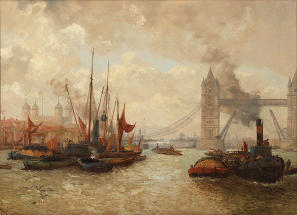 Bonhams : Rubens Arthur Moore (British, active 1881-circa 1933) A pair ...