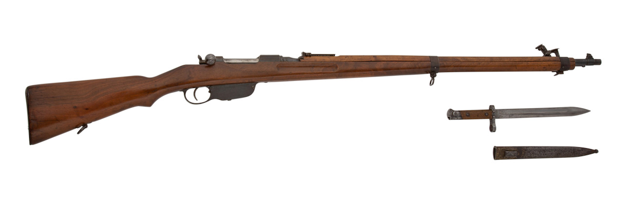 Bonhams : A 8x50mmR (Mannlicher) 'M1895' bolt-magazine rifle by Steyr ...
