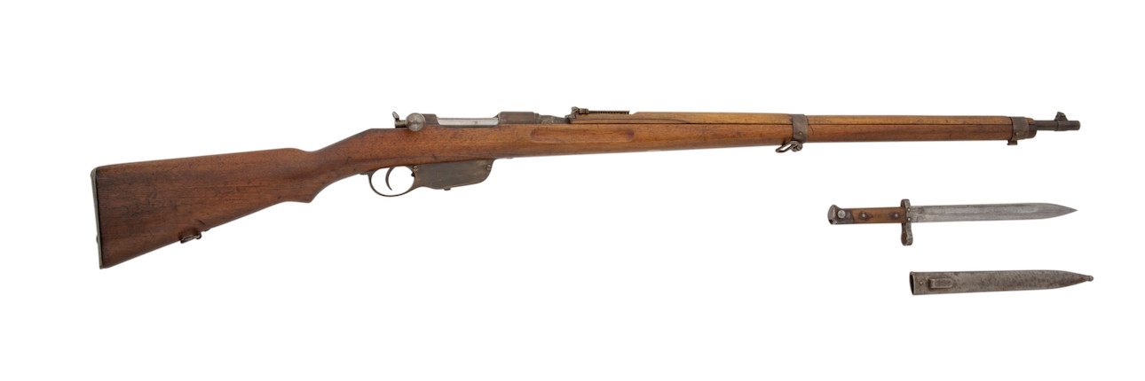 Bonhams : A 8x50mmR (Mannlicher) 'Bulgarian contract M1895' straight ...