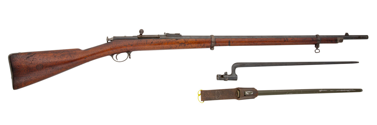 Bonhams : A 10.66x57R (Berdan) 'M1870 II' bolt-action service rifle by ...