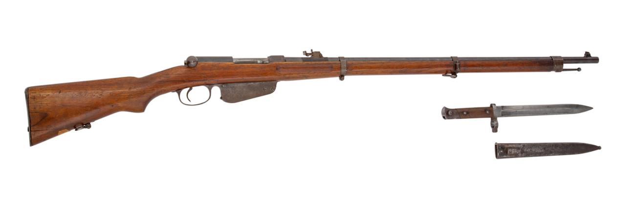 Bonhams : A deactivated 8.15x46mmR 'M1890' straight-pull training rifle ...