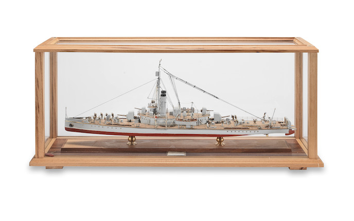 Bonhams : A Scale Model of the Insect-Class River Gunboat H.M.S ...