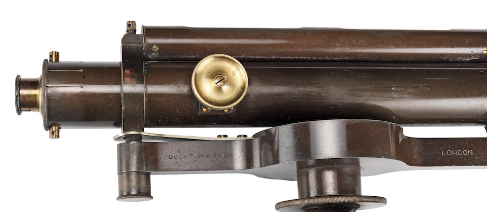 Bonhams A Troughton And Simms Brass Dumpy Level English Early 20th